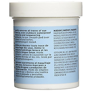 Almay Longwear and Waterproof Eye Makeup Remover Pads, 80 Count