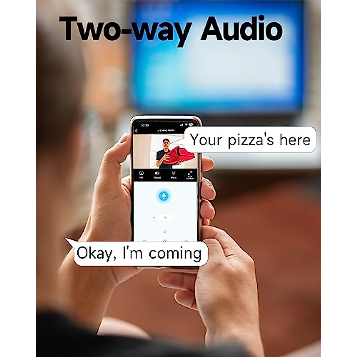 Security Cameras Wireless Outdoor,2K Battery Powered AI Motion Detection Spotlight Siren Alarm WiFi Surveillance Indoor Home Camera, Color Night Vision, 2-Way Talk, Waterproof, Cloud/SD Storage