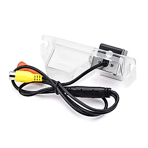 aSATAH Fisheye Lens Car Rear View Camera for Hyundai Elantra Touring/Hyundai i30 /Coupe S3/Tuscani/Tiburon Hyundai Genesis & Waterproof and Shockproof Reversing Backup Camera (Fisheye Lens)