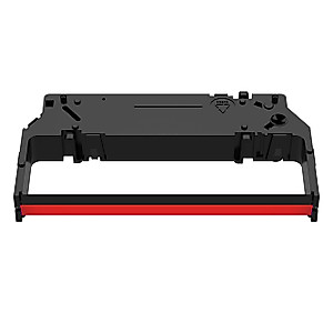 12-Pack Replacement for Star SP700 Printer Ribbon for Using with Star RC700 Sp 700 Sp700 Sp712 Sp717 Sp742 Sp747 (Black and Red)