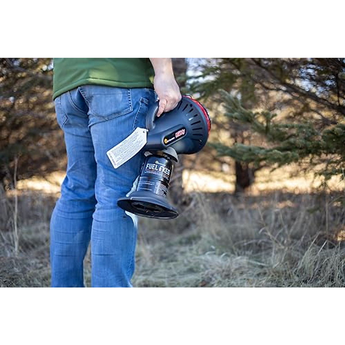 Mr. Heater F215100 MH4B Little Buddy 3800-BTU, Indoor Safe Propane Heater With ODS & Tip-Over Protection, Heating Area Up to 95 Sq. Ft - Lightweight, Medium - Black/Red