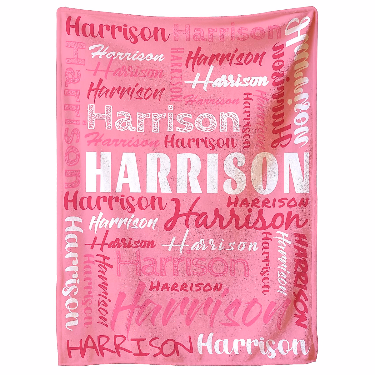 xsdnb Personalized Baby Blanket with Name for Kids,Custom Kids Blanket,Toddler Blanket for Daycare,Customized Blankets for Adults,Personalized Kids Gifts Christmas Blanket