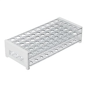 Karter Scientific 208U2 Plastic Test Tube Rack for 15/18 mm Tubes, Holds 50, Detachable (Single)