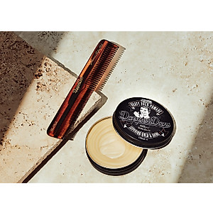 Dapper Dan Heavy Hold Pomade for Men, Strong Hold and High Shine Mens Hair Styling Product, Oil Based, Water Soluble, Liquorice and Vanilla Scent, 2 x 100 ml