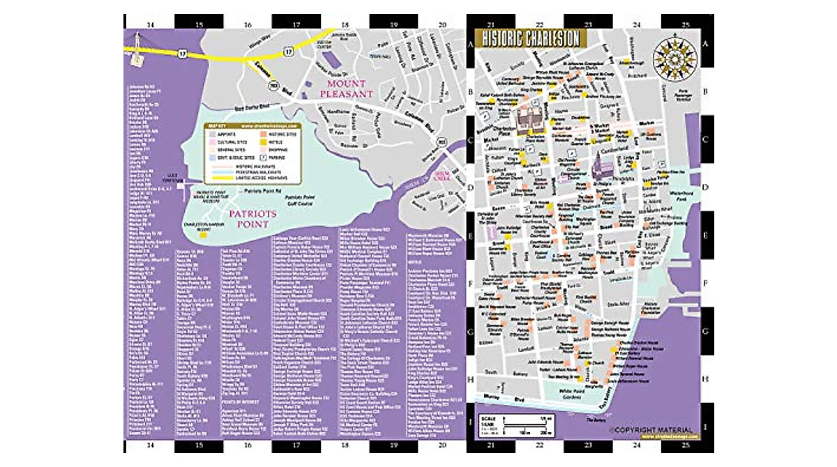Streetwise Charleston Map - Explore Detailed City Center