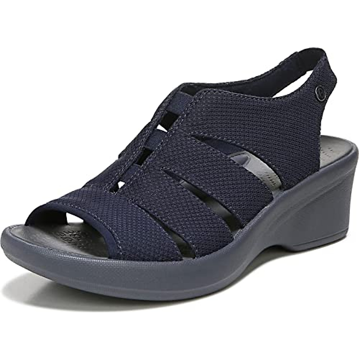 BZees Womens Finale Sandal Navy 8 M