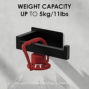 Auxmir Toilet Paper Holder Self Adhesive, Premium SUS304 Stainless Steel Rustproof Toilet Roll Holder No Drilling, Wall Mount Toilet Tissue Holder for Bathroom Kitchen Washroom RV, Matte Black