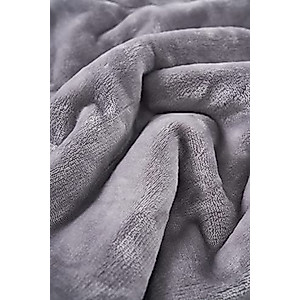 FEDERI The Original Oversized Sherpa Wearable Blanket Hoodie | Plush Fleece Blanket Sweatshirt with Pockets and Sleeves for Men and Women | One Size Fits All (32x44 inches) (Gray)