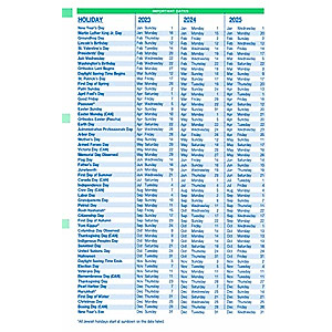 House of Doolittle Express Track Recycled Weekly Appointment Book/Monthly Planner, 8 x 5, Black Cover, 13-Month (Jan to Jan): 2023 to 2024