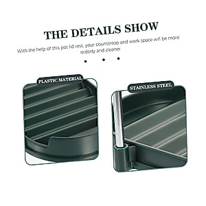 YARNOW Pot Lid Rack Truner Frame Pot and Pan Lid Organizer Household Pot Lid Holder Cutting Board Organizer Stainless Steel Cooking Utensils Cover Silicone Baking Tray Flat The Pet Food