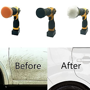 3 Inch Sandpaper Grit 60-10000 Wet Dry Sander Sheets with 1/8"&1/4"Shank Backer Plate and Soft Foam Buffering Pad Grinding Abrasive Sponge Sanding Disc Pad Kit for Wood Metal Mirror Jewelry Car 128pcs