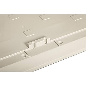 Toomax Stora Way All-Weather Outdoor Horizontal 4.25' x 2.5' Storage Shed Cabinet for Trash Can, Garden Tools, & Yard Equipment, Taupe Gray/Anthracite