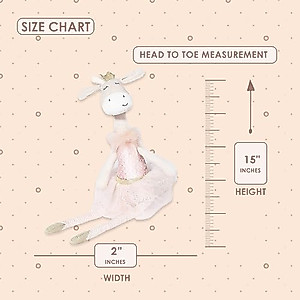 MON AMI Giraffe Ballerina Doll - 15", Plush Giraffe Stuffed Animal Doll, Use as Toy or Room Decor, Great Gift for Kids of All Ages