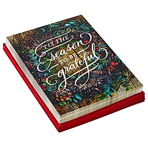 Hallmark Boxed Christmas Cards, Season to be Grateful (16 Cards and 17 Envelopes)