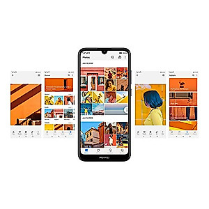 HUAWEI Y6 (2019) Single-SIM 32GB Factory Unlocked 4G/LTE Smartphone (Midnight Black) - International Version