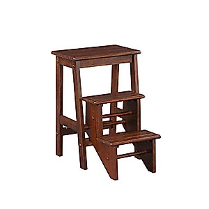 Boraam Step Stool, 24-Inch, Cappuccino