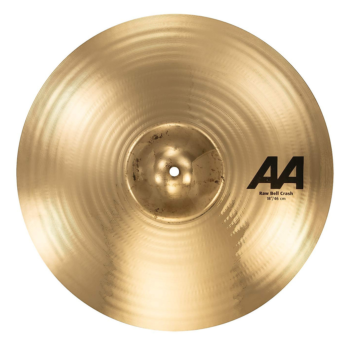 SABIAN 18" AA Raw Bell Crash, Brilliant Finish
