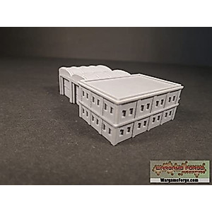Fire Station 6mm/8mm Tabletop Terrain (Standard)