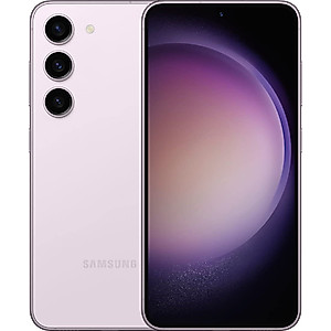 SAMSUNG Galaxy S23 5G S9110 Dual 128GB 8GB RAM, 50 MP Camera, Factory Unlocked – Lavender (Renewed)