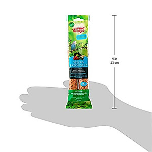 Living World Budgies Veggie Treat Sticks, 2-Ounce