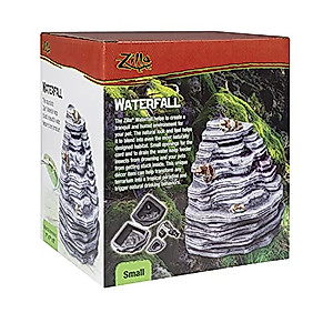 Zilla Pet Reptile Terrarium Waterfall Décor, Small