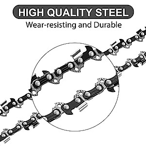 Loggers Art Gens 3 Pack 14 Inch Chainsaw Chains 3/8 LP .050" 52 Drive Links Fits Craftsman/Sears, Echo, McCulloch, Poulan, Homelite, Ryobi