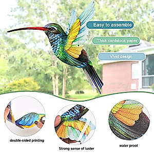 24 Pcs Tropical Birds Honeycomb Paper Cutouts, Parrot Honeycomb, Hanging Parrot Luau Party Decorations, Summer Tiki Bar Party Decor, Flying Bird Hawaiian Party Decor, Parrot Jungle Party Decorations