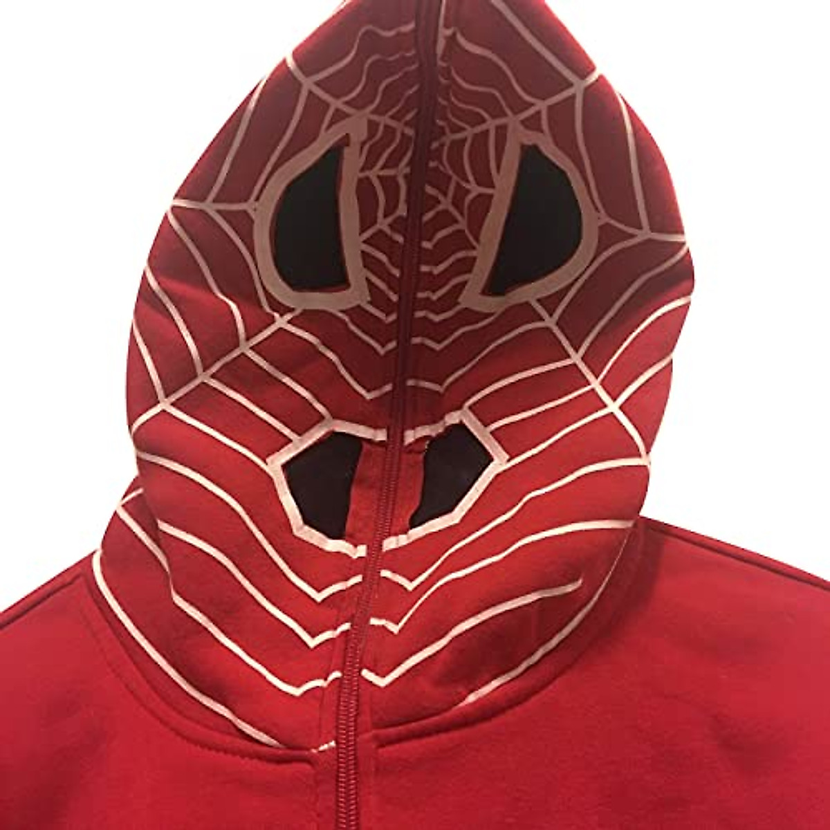 Passec Women Y2K Zip Up Hoodie Spider Web Graphic Print Oversized Sweatshirt Skeleton Jackets Aesthetic Gothic Streetwear