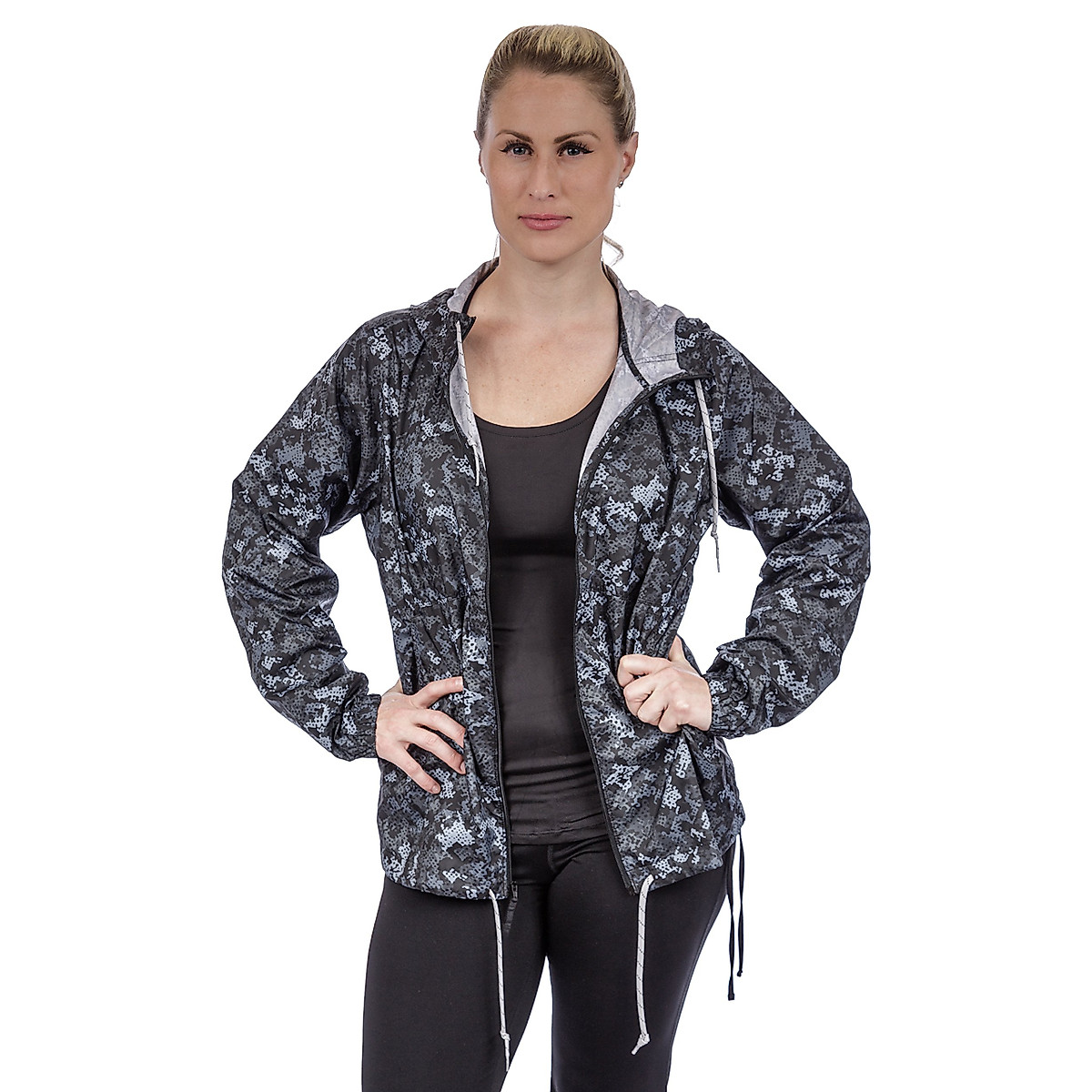 CCW Tactical Holster Shirt Tank Top Concealed Carry & Workout, Moisture Wicking, Right/Left Black