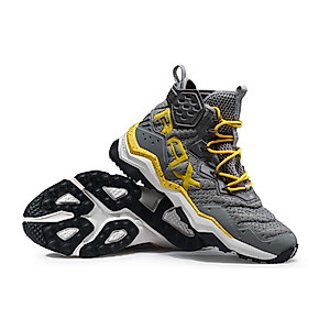 RAX Men's Wolf Outdoor Breathable Hiking Boot Camping Backpacking Shoes Lightweight Sneaker