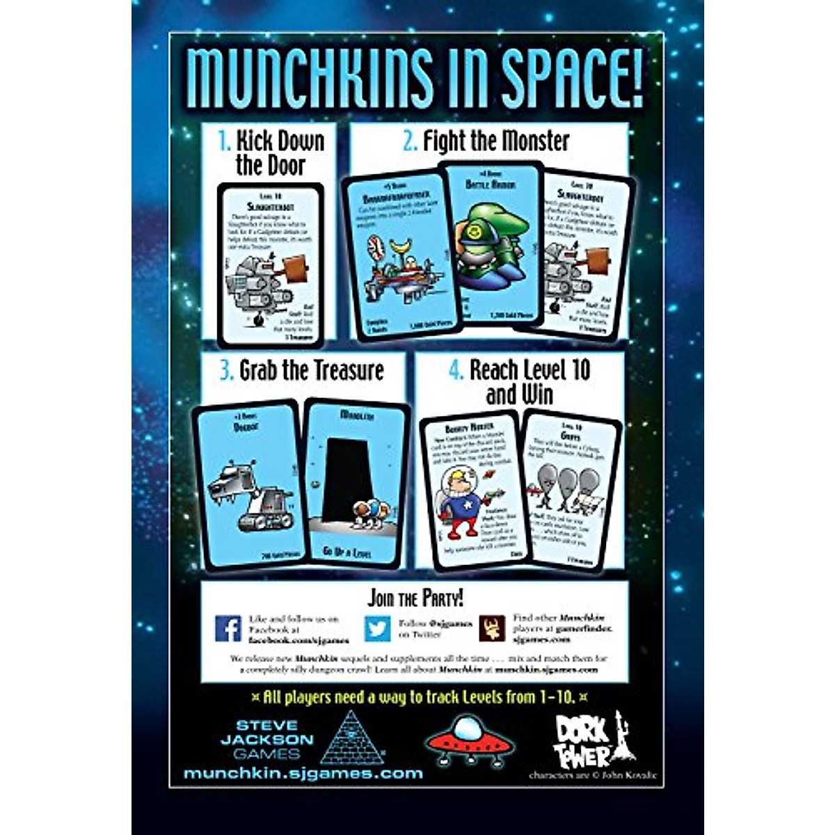 Steve Jackson Games Star Munchkin Card Game (Base Game) | Adult, Kid & Family Card Game | Fantasy Adventure Roleplaying Game | Ages 10+ | 3-6 Players | Average Play Time 120 Minutes | from