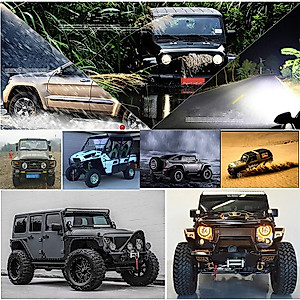 26inch LED Light Bar,120W Curved Single Row, Spot Flood Combo, IP68 Waterproof LED Driving Fog Lamp, 12V 4WD Off Road Lighting, LED Work Lights for UTE ATV UTV SUV Boat Trucks (120W)