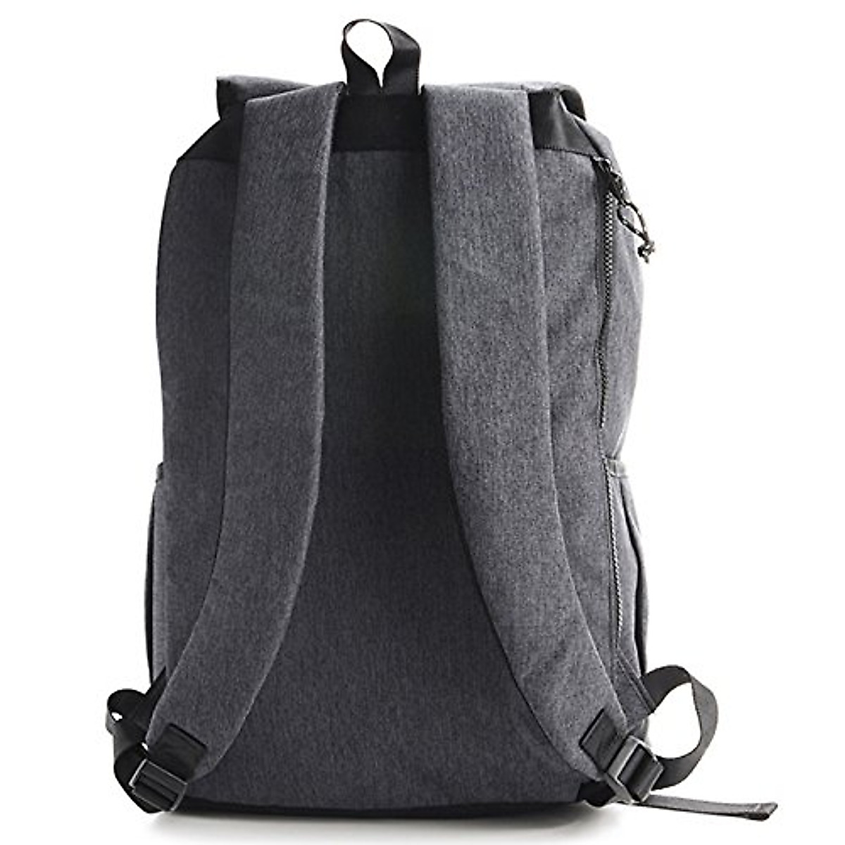 Korea Fashion Men's Daily School Backpack Travel Sport Business Unisex Students (Dark Gray)