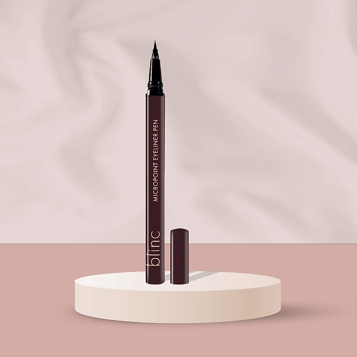 Blinc Micropoint Eyeliner Pen, Liquid Eyeliner Pen with ultra-precise Felt Tip, No-Skip, Ultra-Longwearing Highly-Pigmented Waterproof Eye Liner, Vegan, Gluten-Free and Cruelty-Free, 0.5mL/0.017 Fl Oz