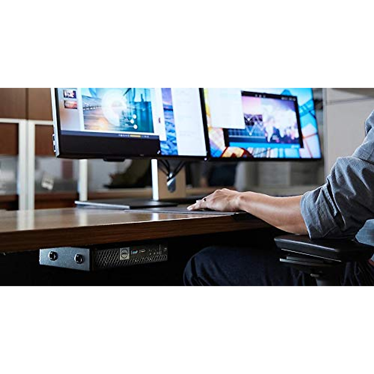 Dell OptiPlex 5060 Micro Desktop Computer with Intel Core i5-8500T 2.1 GHz Hexa-Core, 8GB RAM, 256GB SSD (5H0P7)