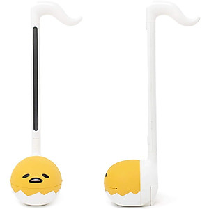 Special Edition Sanrio Otamatone (2 Pc. Set - Aggretsuko Sweet + Gudetama) - Fun Electronic Musical Toy Instrument by Maywa Denki (Official Licensed) [Includes Song Sheet and English Instructions]