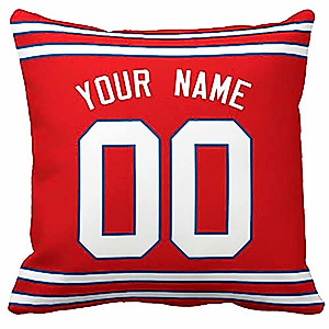 ANTKING Throw Pillow 2 Packs Custom Any Name and Number for Men Youth Boy Gift