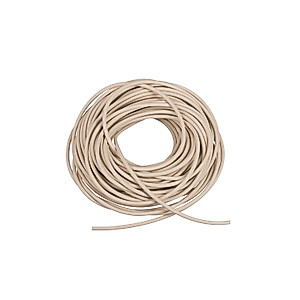 THERABAND Resistance Tubes, Professional Latex Elastic Tubing, Upper & Lower Body, Core Exercise, Physical Therapy, Lower Pilates, At-Home Workout, & Rehab, 100 Foot, Tan, Extra Thin, Beginner Level 1