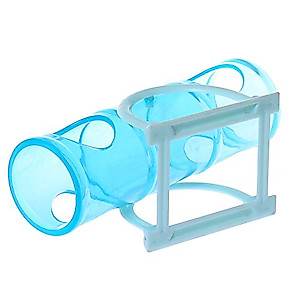 Plastic Hamster Toy Seesaw Barrel Classic Great Fun,Suitable for Rabbit Hamster and Other Small Animal