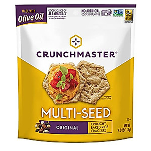 Crunchmaster Multi-Seed Gluten-Free Original, 4 Ounce (Pack of 12)