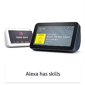 Certified Refurbished Echo Show 5 (2nd Gen, 2021 release) | Smart display with Alexa and 2 MP camera | Charcoal