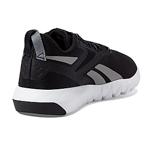 Reebok Women's Flexagon Force 4.0 Cross Trainer, Black/Pure Grey/White, 8.5