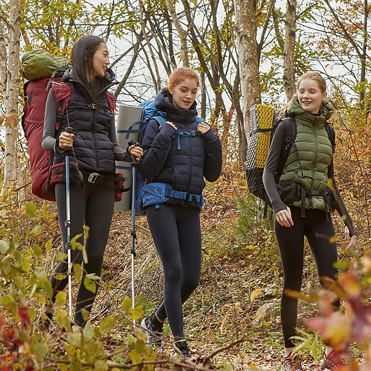 FULLSOFT Soft Leggings for Women - High Waisted Tummy Control No See Through Workout Yoga Pants(Black,Black(2 Pack),Large-X-Large)