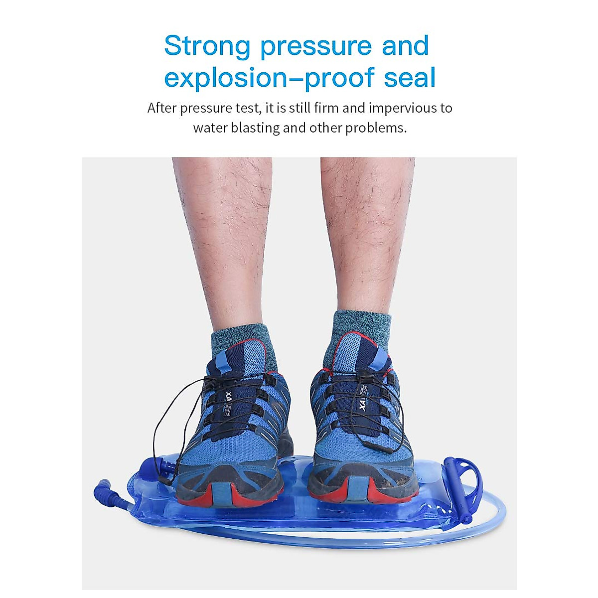 AONIJIE Leakproof Water Reservoirs for Backpacks/Running Vest Pack - 1L / 2L / 3L Hydration Bladder (2 Liter)