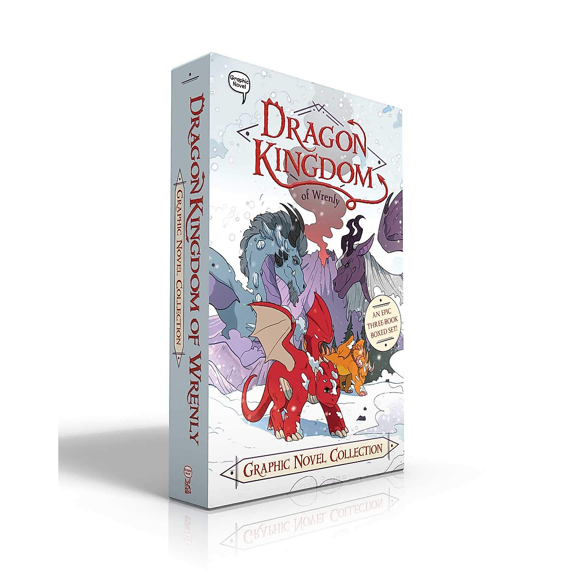 Dragon Kingdom of Wrenly Graphic Novel Collection (Boxed Set): The Coldfire Curse; Shadow Hills; Night Hunt