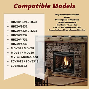 3/8" x 8' Rope Gasket Replacement Kit for Pellet, Wood, Gas Fireplaces & Stoves - Harman, QuadraFire, Whitfield, Heatilator, Travis Industries, Ravelli, EcoTeck, Glow Boy, PelPro