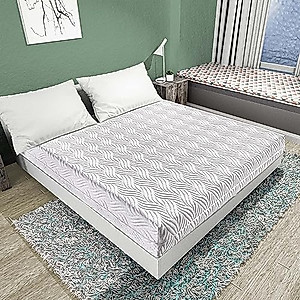 King Size Mattress, 10 Inch Gel Memory Foam Mattresses for Cool Sleep & Pressure Relief, Medium Firm Mattresses in Box, Fiberglass Free, CertiPUR-US Certified (King)