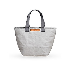 Out of the Woods Insulated Mini Shopper Tote Style Lunch Bag, Sustainable, Stone