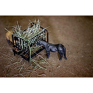 Little Buster Toys Pasture Horse Feeder - Brown