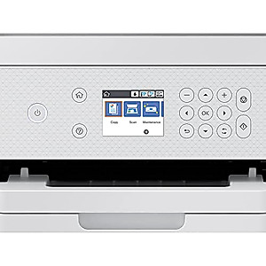 Epson EcoTank ET-3850 Supertank All-in-One Wireless Color Inkjet Printer - Print Scan Copy - 2.4" LCD, 15.5 ppm, 4800 x 1200 dpi, 30-Sheet ADF, Auto 2-Sided Printing, Voice Activated, Ethernet